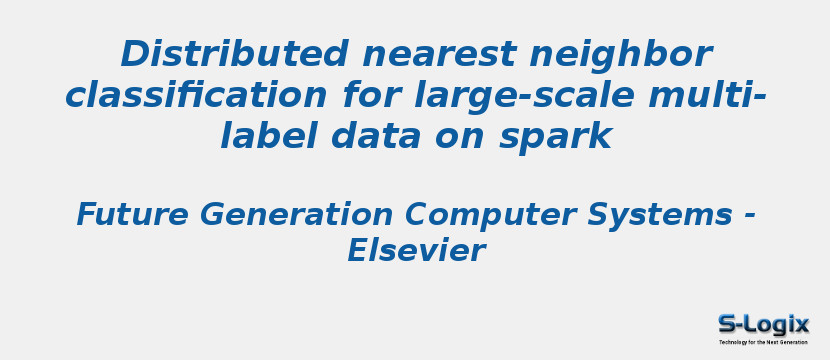 Distributed Nearest Neighbor Classification Python Projects S Logix