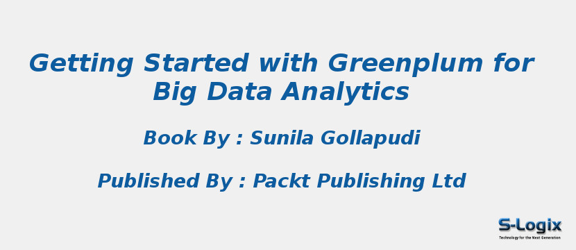 Best Research Books in Getting Started with Greenplum for Big Data | S ...