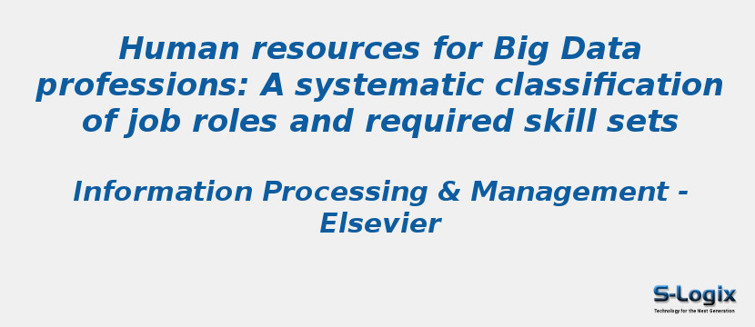 A systematic classification of job roles - Java Projects | S-Logix