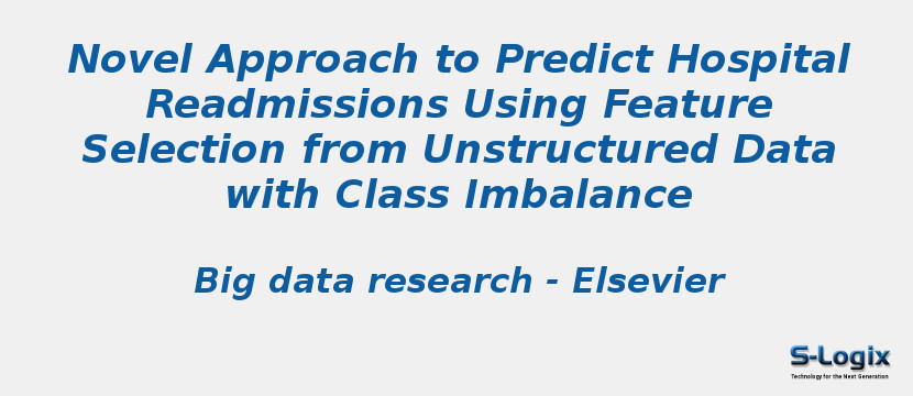 Novel Approach to Predict Hospital Readmissions - Python Projects | S-Logix