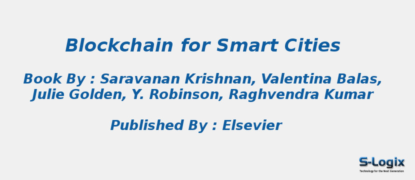 Good Research Books in Blockchain for Smart Cities | S-Logix