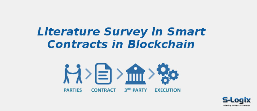 A Systematic Review Papers In Smart Contracts In Blockchain S Logix