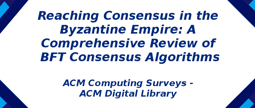 Reaching Consensus in the Byzantine Empire | S-Logix
