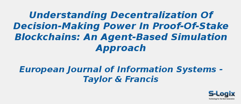 Understanding Decentralization Of Decision Making Power In Pos S Logix
