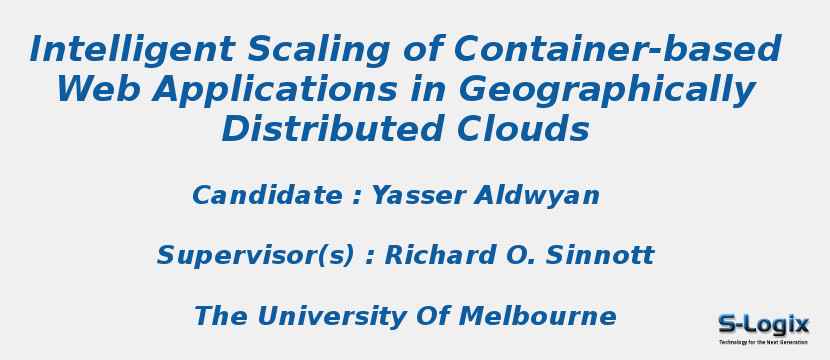 Container-based Web Applications in Cloud - PHD Thesis | S-Logix