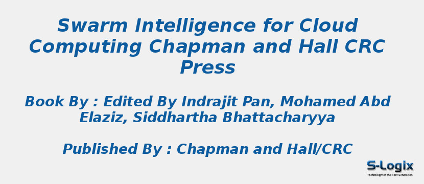 Best Research Books in Swarm Intelligence for Cloud Computing | S-Logix
