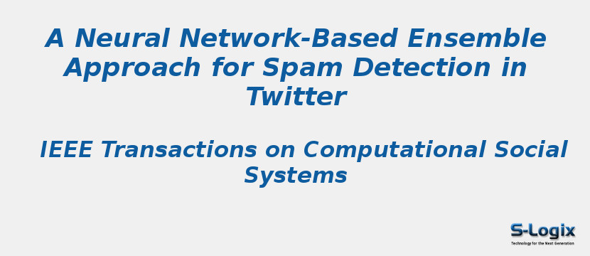 Neural Network Spam Detection In Twitter Python Projects S Logix