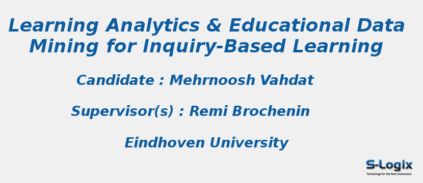 Learning Analytics And Educational Data Mining Phd Thesis S Logix