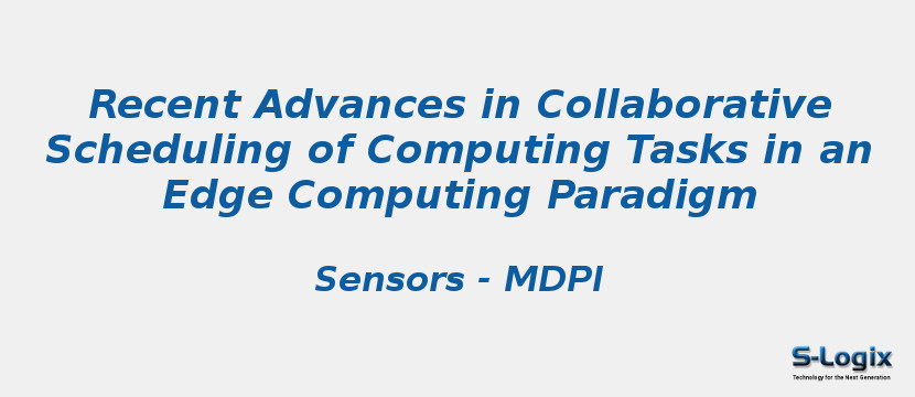 Recent Advances In Collaborative Scheduling S Logix
