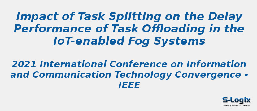 Task Splitting On The Delay Performance Of Task Offloading S Logix