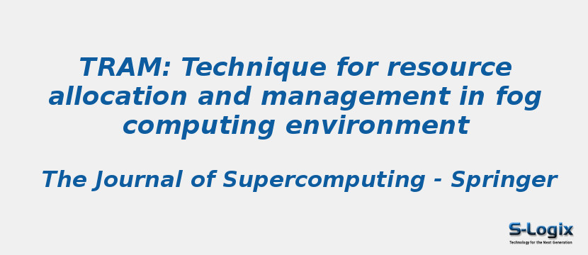 Technique Resource Allocation Management Cloudsim Projects S Logix