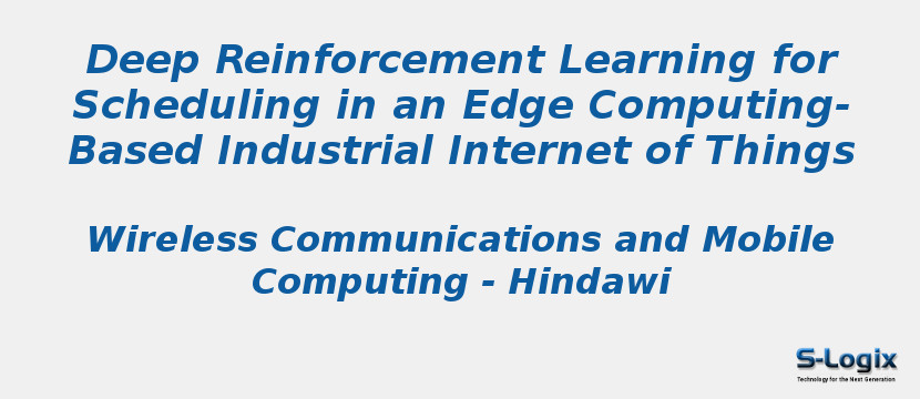 Deep Reinforcement Learning For Scheduling In Edge Computing S Logix 1657