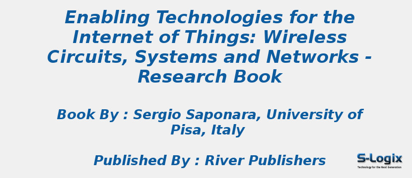 Best IOT Books in Wireless Circuits,Systems and Networks | S-Logix