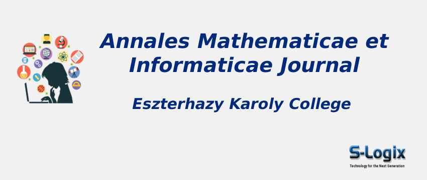 Annales Mathematicae et Informaticae Eszterhazy Karoly College Journal Impact Factor | S-Logix