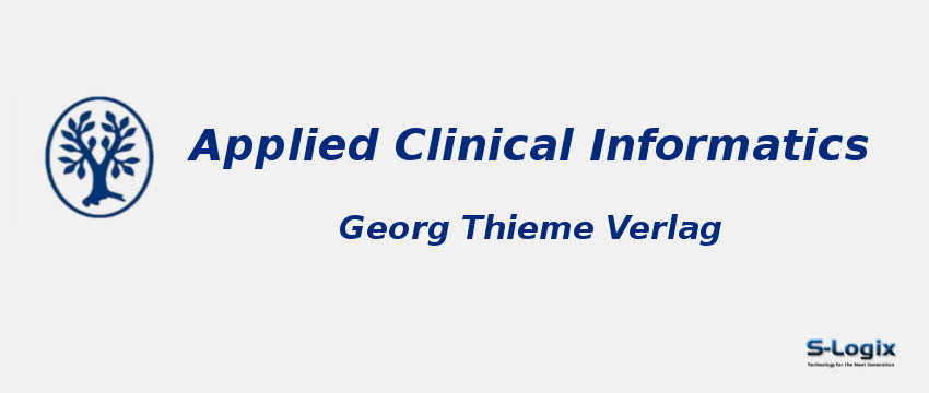 Applied Clinical Informatics - Impact Factor | S-Logix