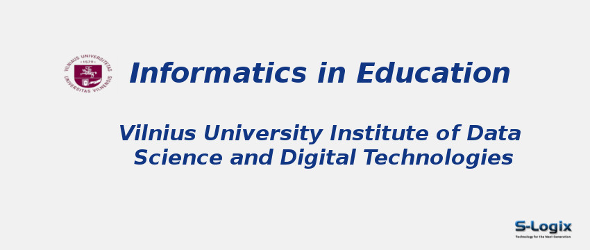 Informatics in Education Institute of Mathematics and Informatics ...