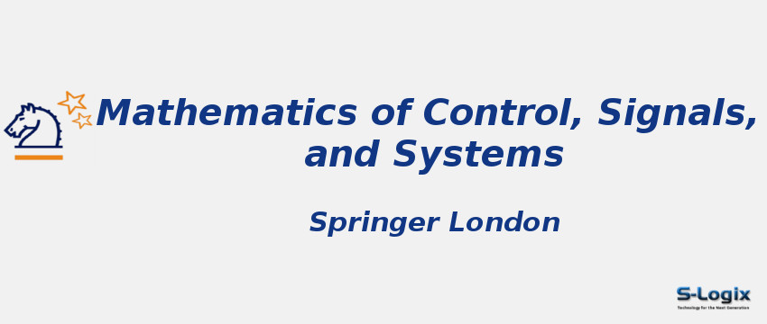 Mathematics of Control, Signals, and Systems - Impact Factor | S-Logix