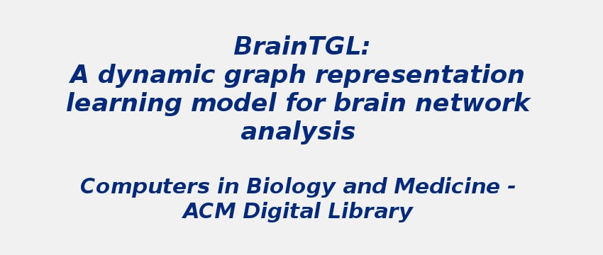 Graph representation model for brain network analysis | S-Logix