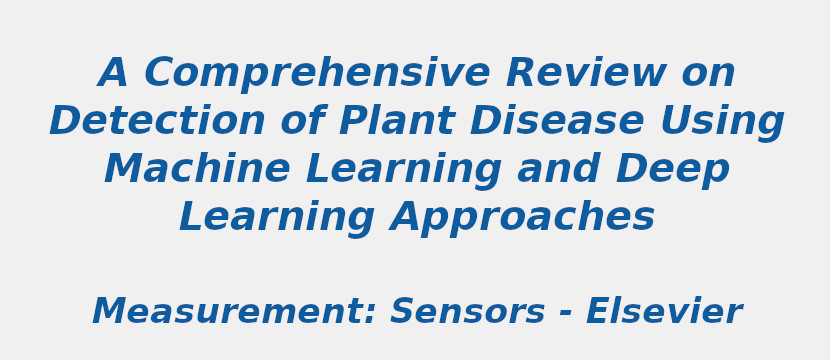 Review on detection of plant disease using machine learning | S-Logix
