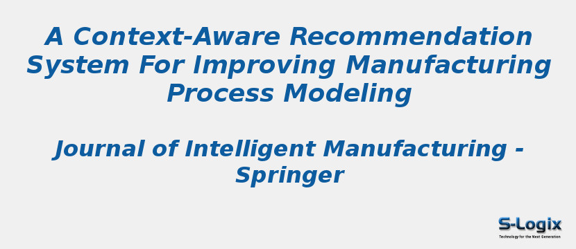 Improving Manufacturing Process Modeling Python Projects S Logix