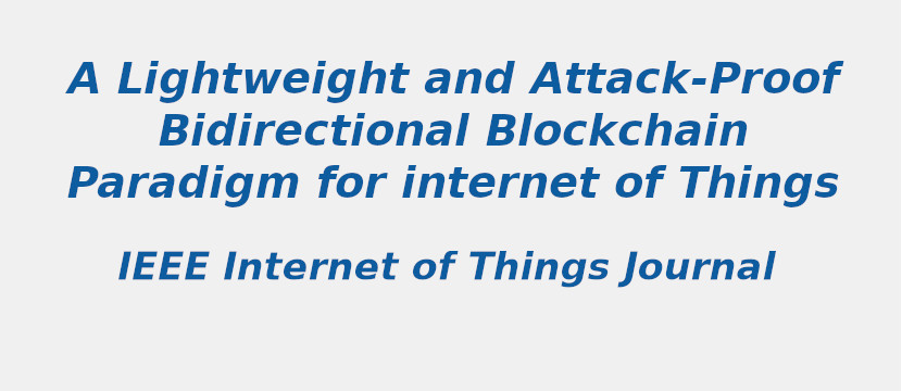 Latest Research Topic For Lightweight And Attack Proof Bidirectional