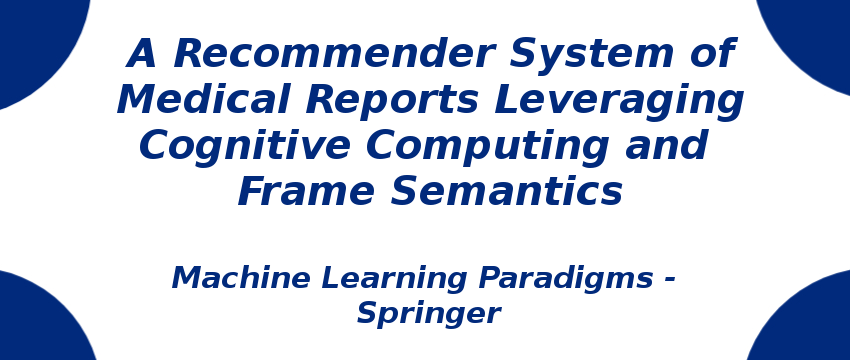 Masters and PhD in Medical Recommender Systems | S-Logix