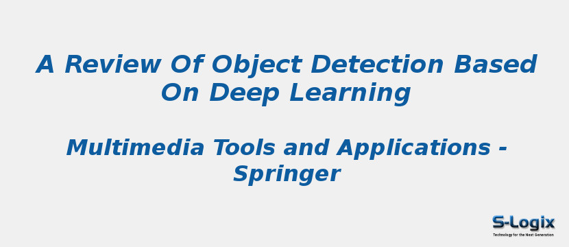 A Review Of Object Detection S Logix