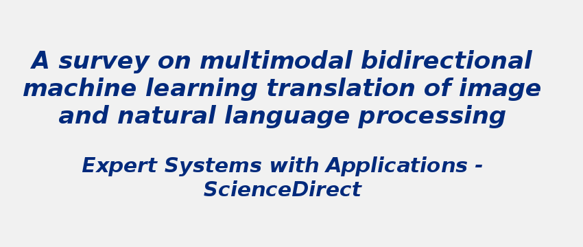 Translation Of Image And Natural Language Processing S Logix