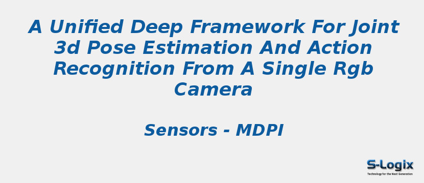 A Unified Deep Framework For Joint 3d Pose Estimation S Logix