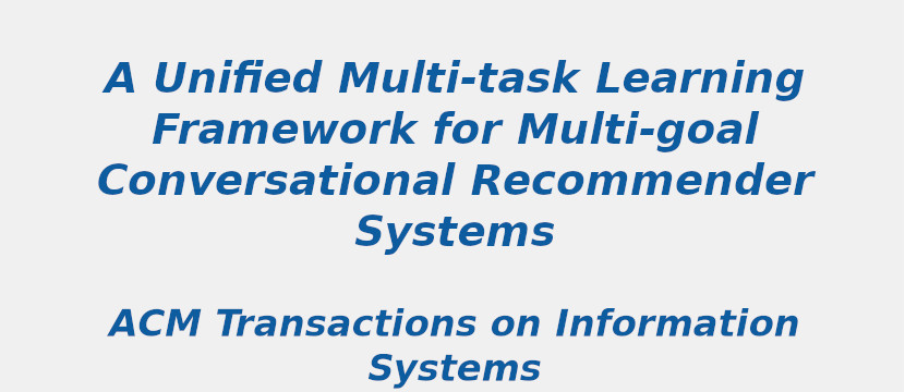 Hottest Research Topic In A Unified Multi Task Learning Framework S Logix