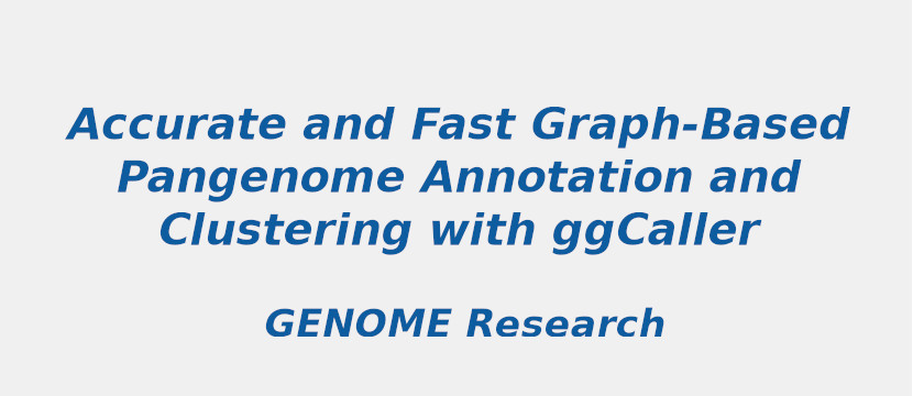 Current Research Topic in Accurate and fast graph-based pangenome ...