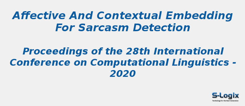 Sarcasm Detection | S-Logix