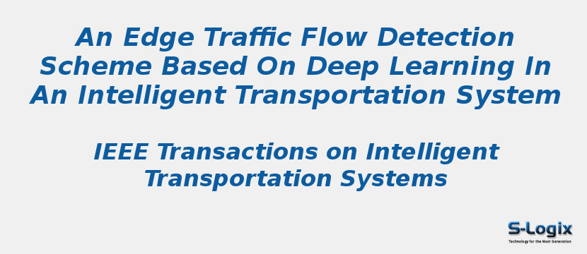 An edge traffic flow detection scheme based on deep learning - Python ...