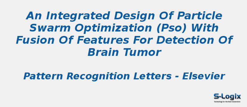 An Integrated Design Of Particle Swarm Optimization Python Projects