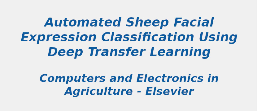 Trending Research Topic In Automated Sheep Facial Expression