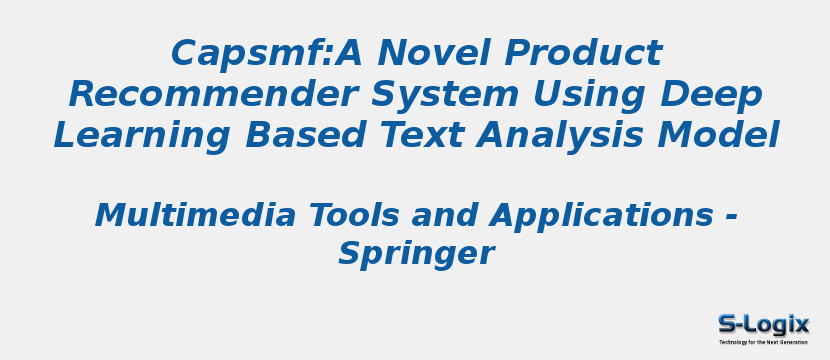 Deep Learning Based Text Analysis Model | S-Logix
