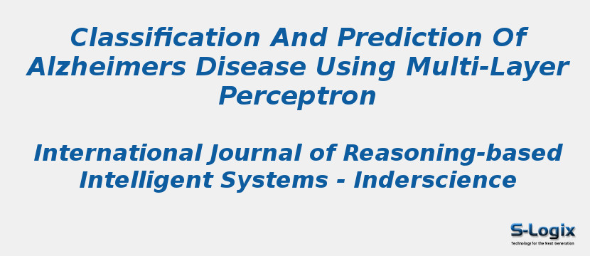 Classification And Prediction Of Alzheimers Disease Python Projects