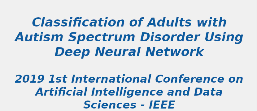 Interesting Research Topic Of Adults With Autism Spectrum Disorder