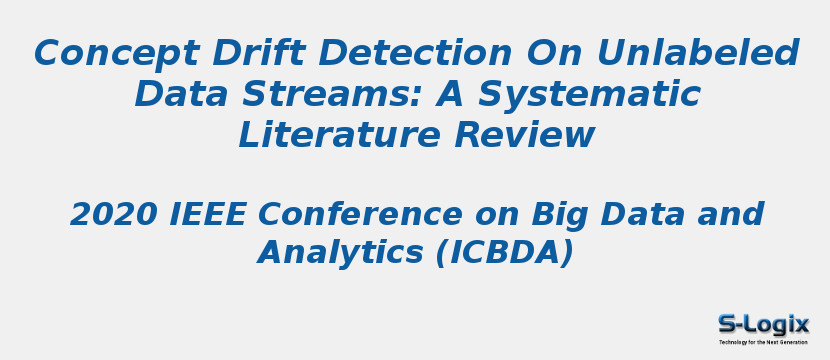 Concept Drift Detection On Unlabeled Data Streams S Logix 9977