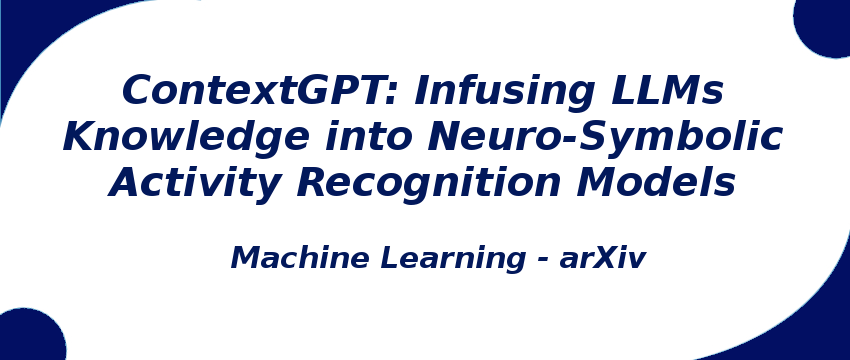 ContextGPT: Infusing LLMs knowledge into neuro-Symbolic activity | S-Logix
