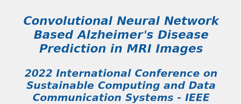 Hottest Research Topic based Alzheimer Disease Prediction in MRI Images ...