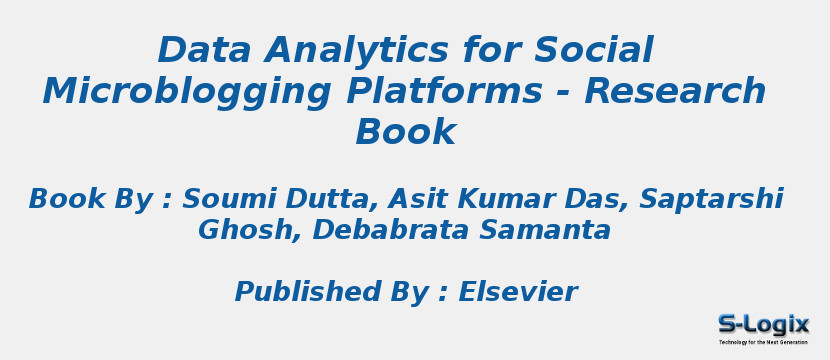 Leading Research Books in Social Microblogging Platforms | S-Logix
