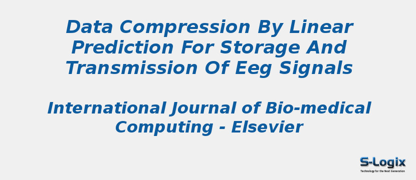 Data Compression by Linear Prediction for Storage | S-Logix
