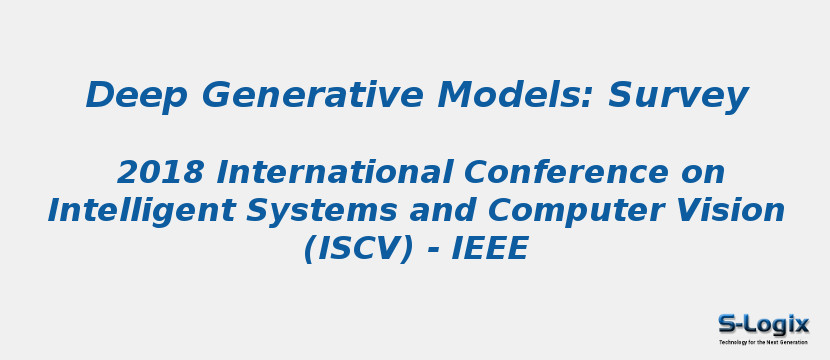 Deep Generative Models Survey S Logix