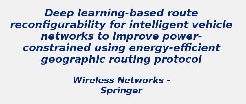 Energy-efficient geographic routing protocol | S-Logix