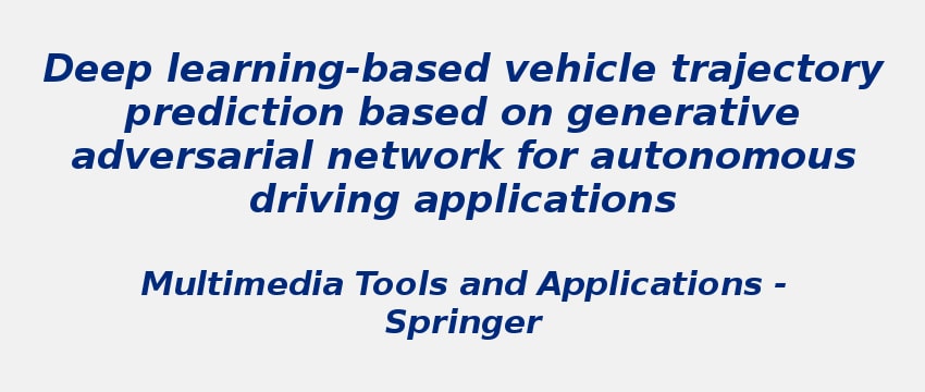 Adversarial Network For Autonomous Driving Applications S Logix