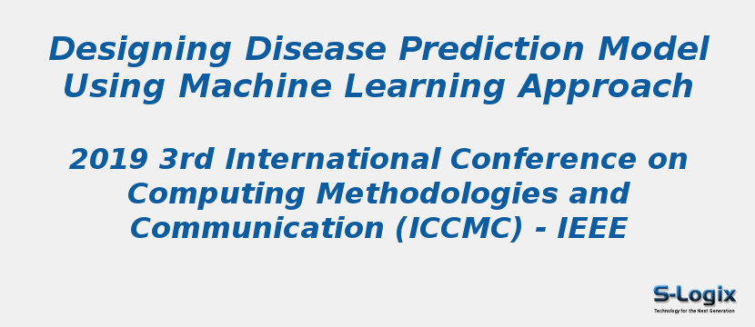 Designing Disease Prediction Model | S-Logix