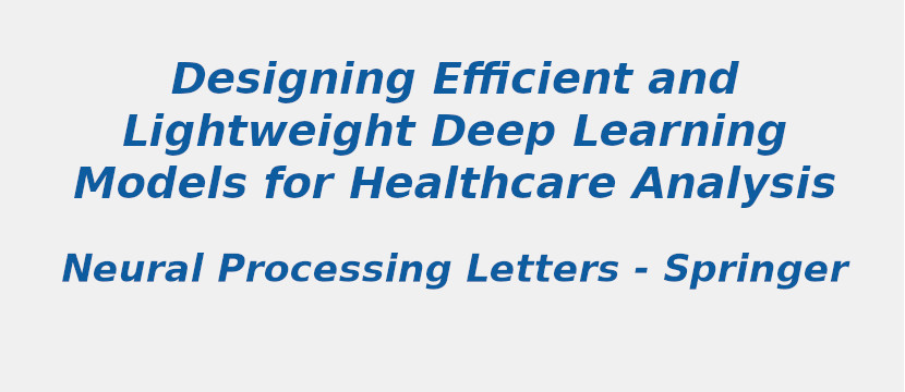 Interesting Research Topic for Efficient and Lightweight Deep Learning Models | S-Logix