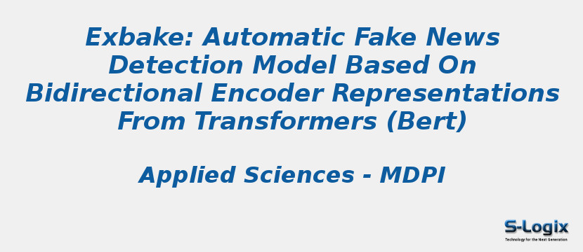 Automatic Fake News Detection Model S Logix