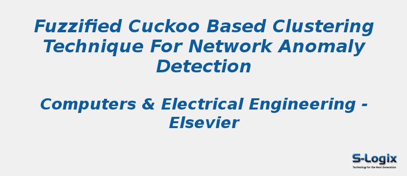 Fuzzified Cuckoo Based Clustering Technique For Network Anomaly Detection Python Projects S
